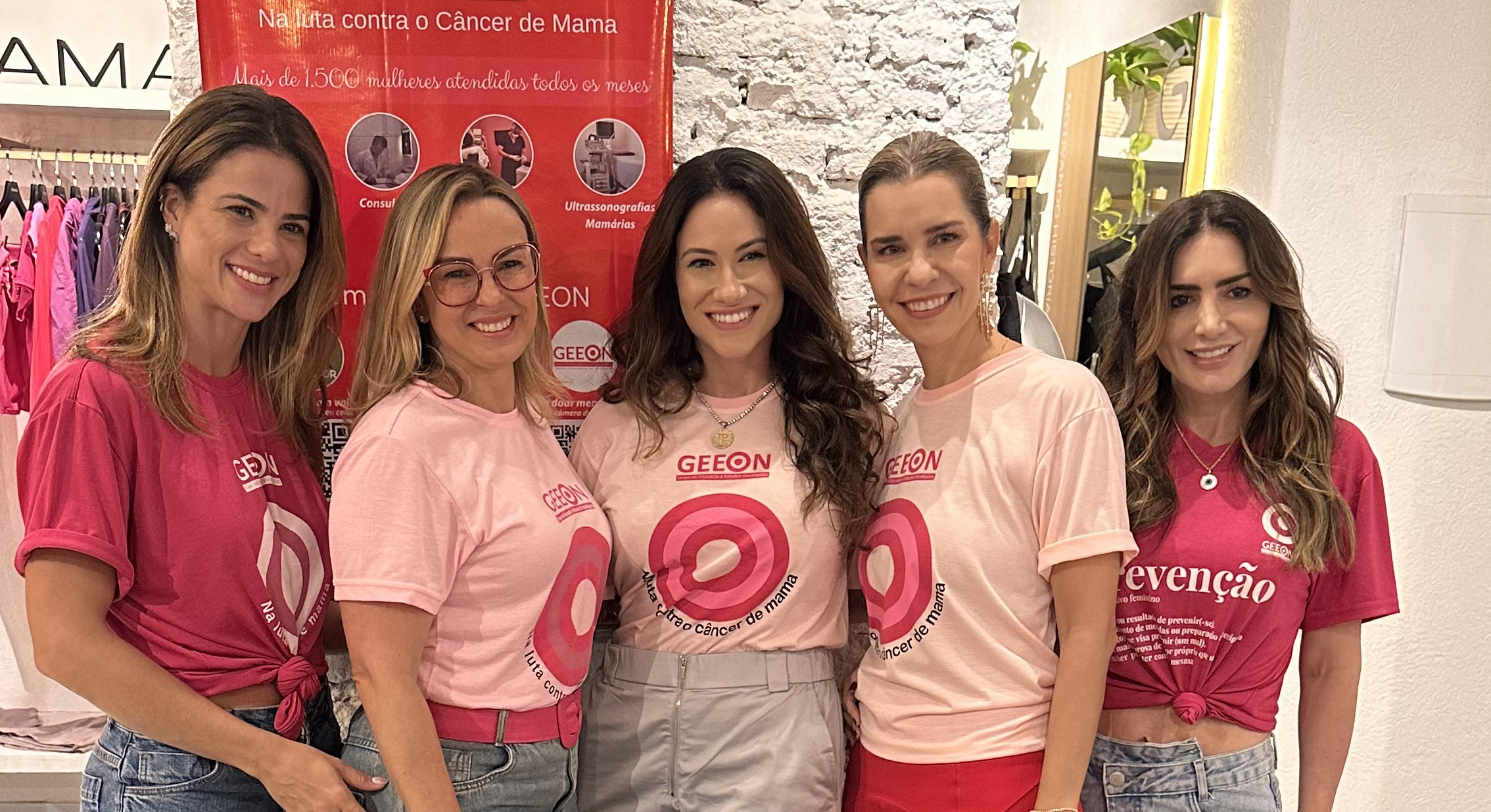 GEEON realiza evento gratuito em campanha do Outubro Rosa
